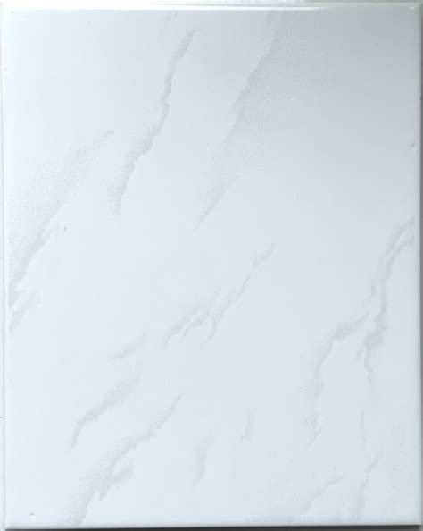 MOSA 1180 Wandfliesen 20x25 cm Weiss-Grau glänzend marmoriert - Mosa