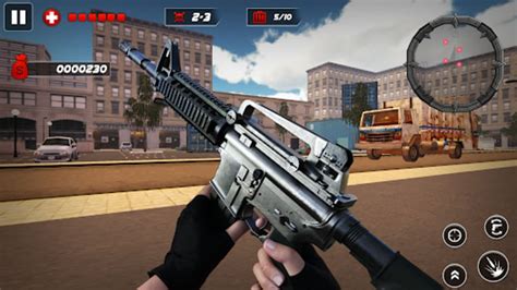 Android City Gangster Shooting Game