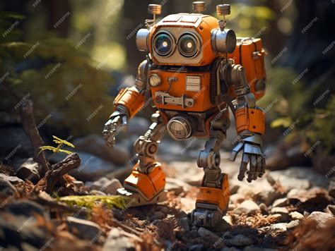 Premium Photo Humanoid Robot Working Like Human And Performing Tasks