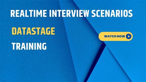 Datastage Regular Live Training Realtime Interview Scenarios Whats