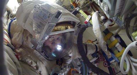 Samantha Spacewalking Artmaker Blog