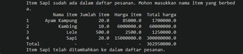 Github Yudistiroadinpacmannai Pythonproject Project Membuat Sistem Kasir Swalayan