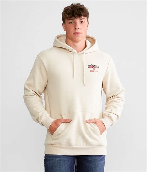 Brixton Coors® Banquet Hooded Sweatshirt Mens Sweatshirts In Beige