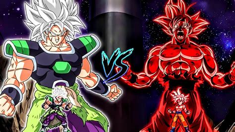 Broly DBS MUI OP New VS Goku MUI KaiokenX OP In Mugen YouTube