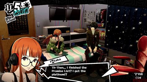 Persona 5 English Version Futaba Sakura Romance Rank 9 And 10 Youtube