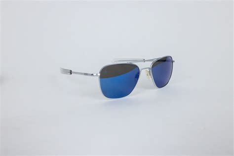 Vintage Randolph Engineering Aviator Sunglasses Af 55 20 140mm Bayonet