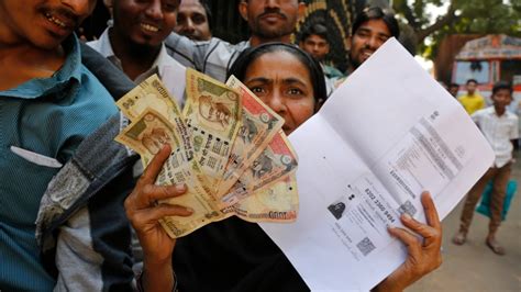 Indias Top Court Rules Controversial Currency Ban Legal