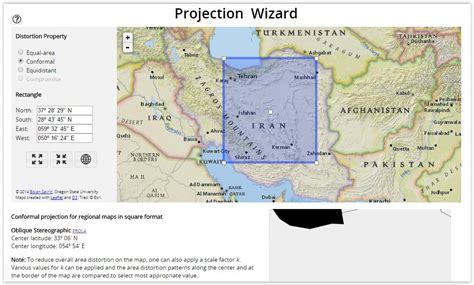 Qgis How To Center A User Defined Crs On An Area Of Interest