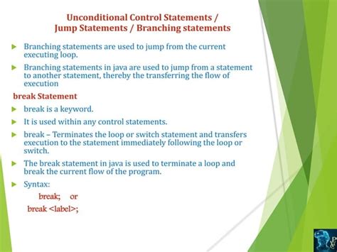 Control Statements In Java Pptx Programming Languages Computing