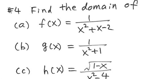 solved 4 ﻿find the domain