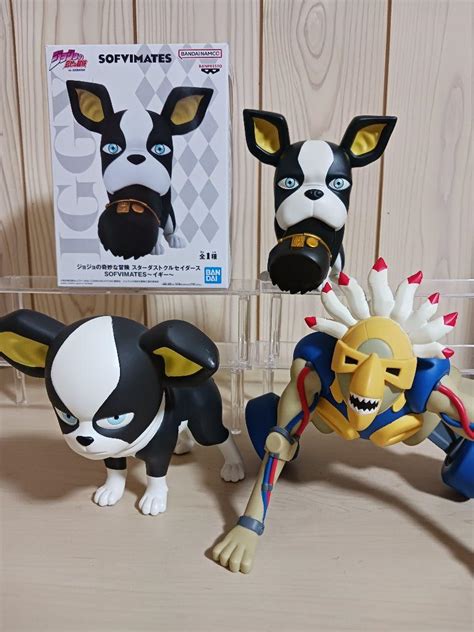 ジョジョの奇妙な冒険 イギー And ザ・フール Dxソフビフィギュア 3体セット By メルカリ