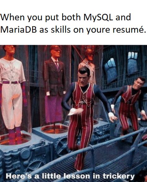 Laughs In SQL R ProgrammerHumor