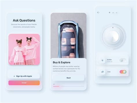 Skeuomorph Ui Kit — Ui Kits On Ui8 Ui Kit Web App Design Ui Design