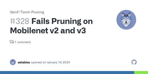 Fails Pruning On Mobilenet V2 And V3 Issue 328 VainF Torch Pruning