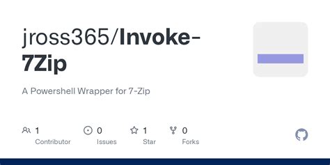 Github Jross365invoke 7zip A Powershell Wrapper For 7 Zip