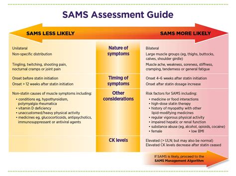 Statin Associated Muscle Symptoms Sams Nps Medicinewise