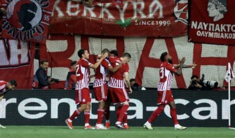 Olympiacos Ease Past Aston Villa To Set Up Conference League Final In