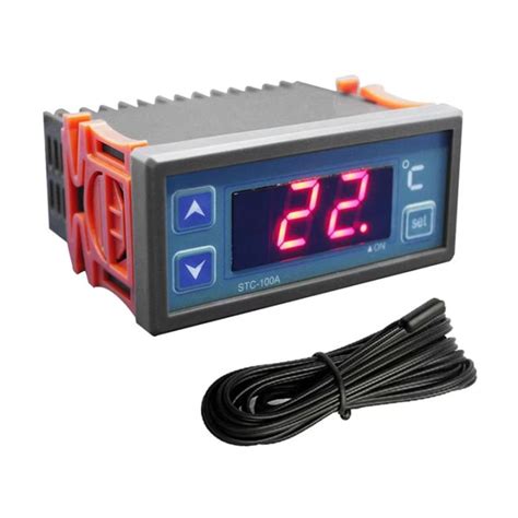 STC 100A Digital Temperature Controller AC220V Intelligent Temperature Regulator Refrigeration