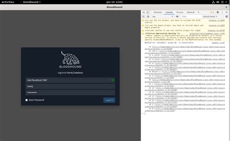 Bloodhound Won T Log Into Neo J Database Issue Bloodhoundad Bloodhound Github