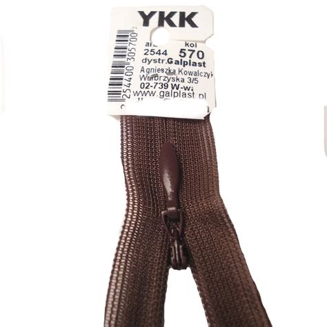 YKK Zamek Nierozdzielczy 40 Cm Kryty 570 10700189211 Oficjalne