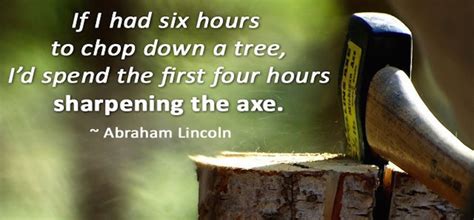Sharpen Your Saw