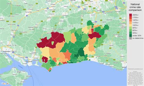 West Sussex Burglary Crime Statistics In Maps And Graphs April 2025