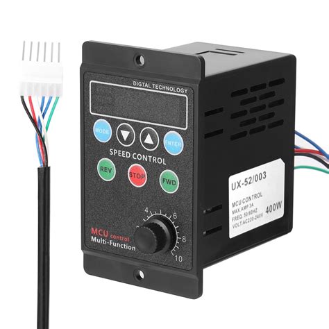 Andoer Ux 52 Speed Controller 400w Motor Speed Regulator With Digital