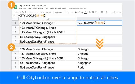 Citylookup Extract City Names From Addresses
