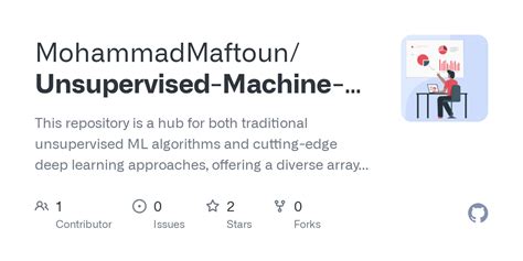GitHub MohammadMaftoun Unsupervised Machine And Deep Learning Models