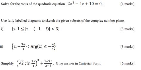 Solved Solve For The Roots Of The Quadratic Equation X Chegg