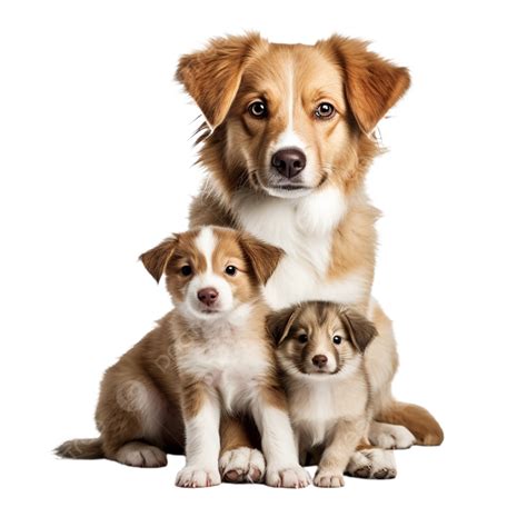 어미 개 옆에 있는 작은 강아지 전신 강아지 어머니 개 Png 일러스트 및 이미지 에 대한 무료 다운로드 Pngtree