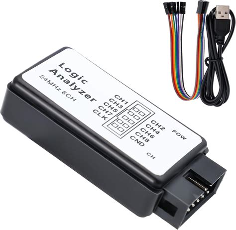 Logic Analyser 8 CH Binghe Analyseur Logique USB 24MHz 8 CH Analyseur