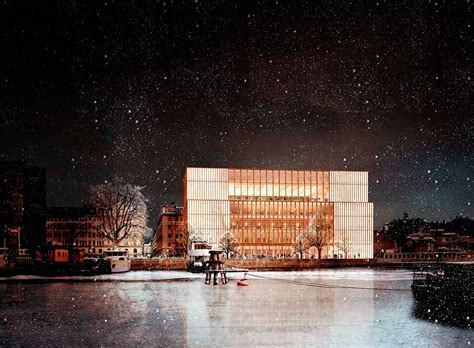Gallery Of Chipperfield Reduces Scale Of Stockholm Nobel Center 2