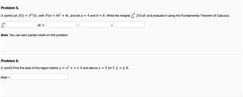 Solved Problem Point Let F T F T With F T Chegg