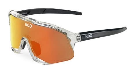 Koo Demos Glass Red Sunglasses Red Mirror Lens Pmc