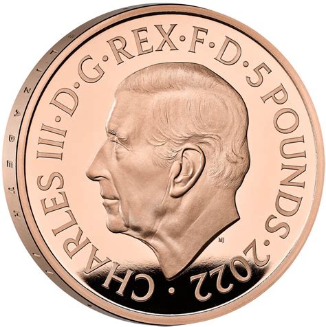 Five Pounds In Memory Of Queen Elizabeth Ii Coin From United