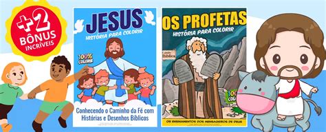 Histórias Bíblicas Infantil Atividades em PDF Aprenda e Brinque