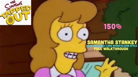The Simpsons Tapped Out Van Houtens Event Samantha Stankey YouTube