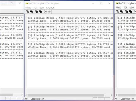 uart to ethernet loopback example