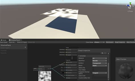 soft shadows with shadergraph r unity3d