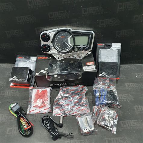 Jual Speedometer Koso Rx2 Set Voltmeter Thermo Dan Bracket Cnc Pnp