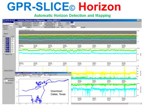 Ground Penetrating Radar Slice Software Allied Associates Slice