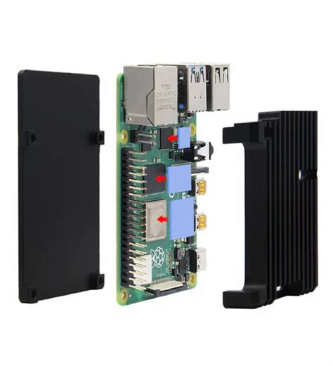 Raspberry Pi 4 Armor Case Metal Aluminium Alloy Cooling Heatsink At ₹ 629 Piece In New Delhi