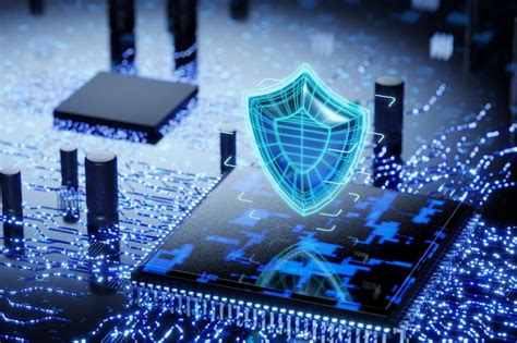 Premium Photo Protection Of Personal Information Internet For Business Microchip Cryptography