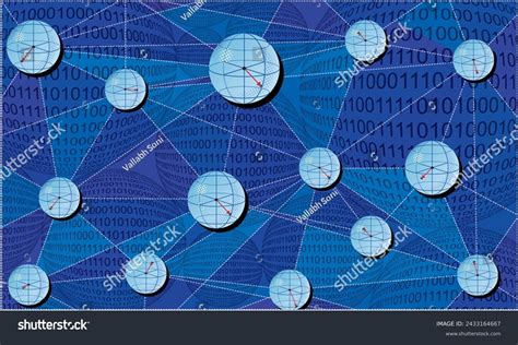 Bloch Sphere Provides Geometric Representation Quantum Stock Vector