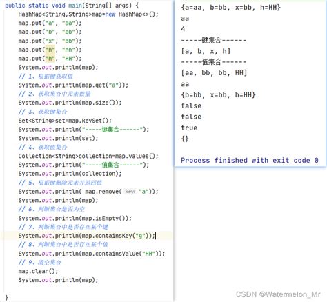 Java中的map集合 Csdn博客