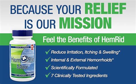 Hemrid Max Fast Hemorrhoid Relief Get The Hemorrhoid Pills That
