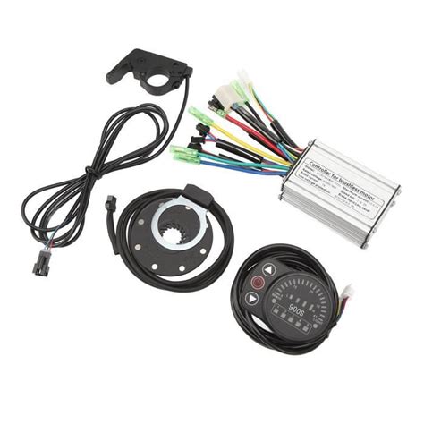 YOSOO Kit de conversion vélo électrique 36V 48V 250W contrôleur moteur assistance pédalier PAS