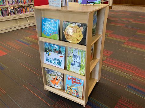Belleville Mobile Display Shelving Library Furniture International