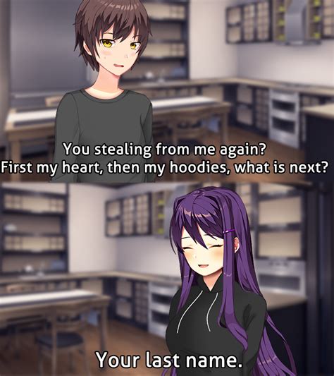 Yuri Is Stealing Stuff Again Yuri Hoodie Sprite By Uxdarkwind7 Rddlc